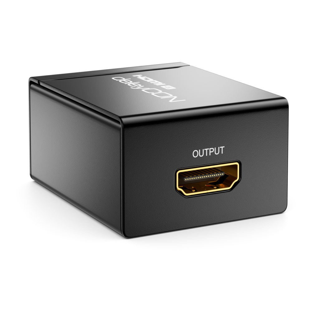 deleyCON HDMI Repeater 4K UHD 2160p Aktiver HDMI Signalverstärker HDR ...