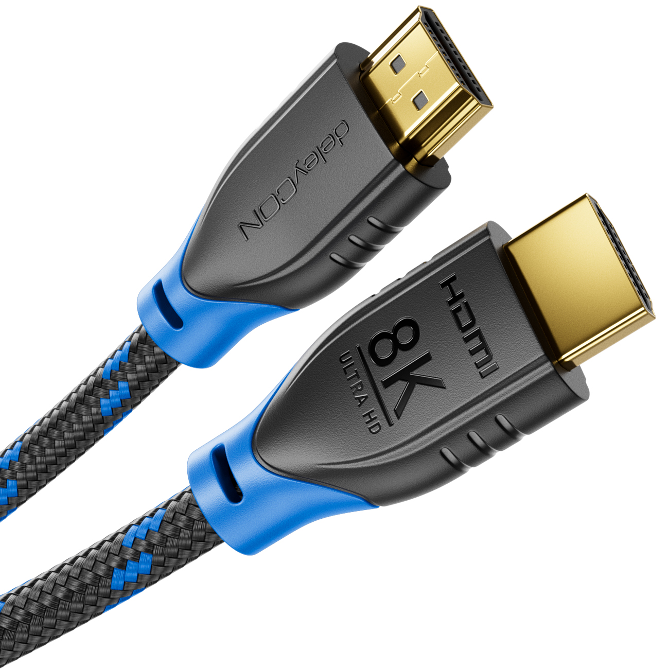 DeleyCON 8K HDMI 2 1 Kabel 48G Nylon 8K 60Hz 4K 120Hz 1080P 240Hz DeleyCON 8K HDMI 2 1 Kabel 48G Nylon 8K 60Hz 4K 120Hz 1080P 240Hz