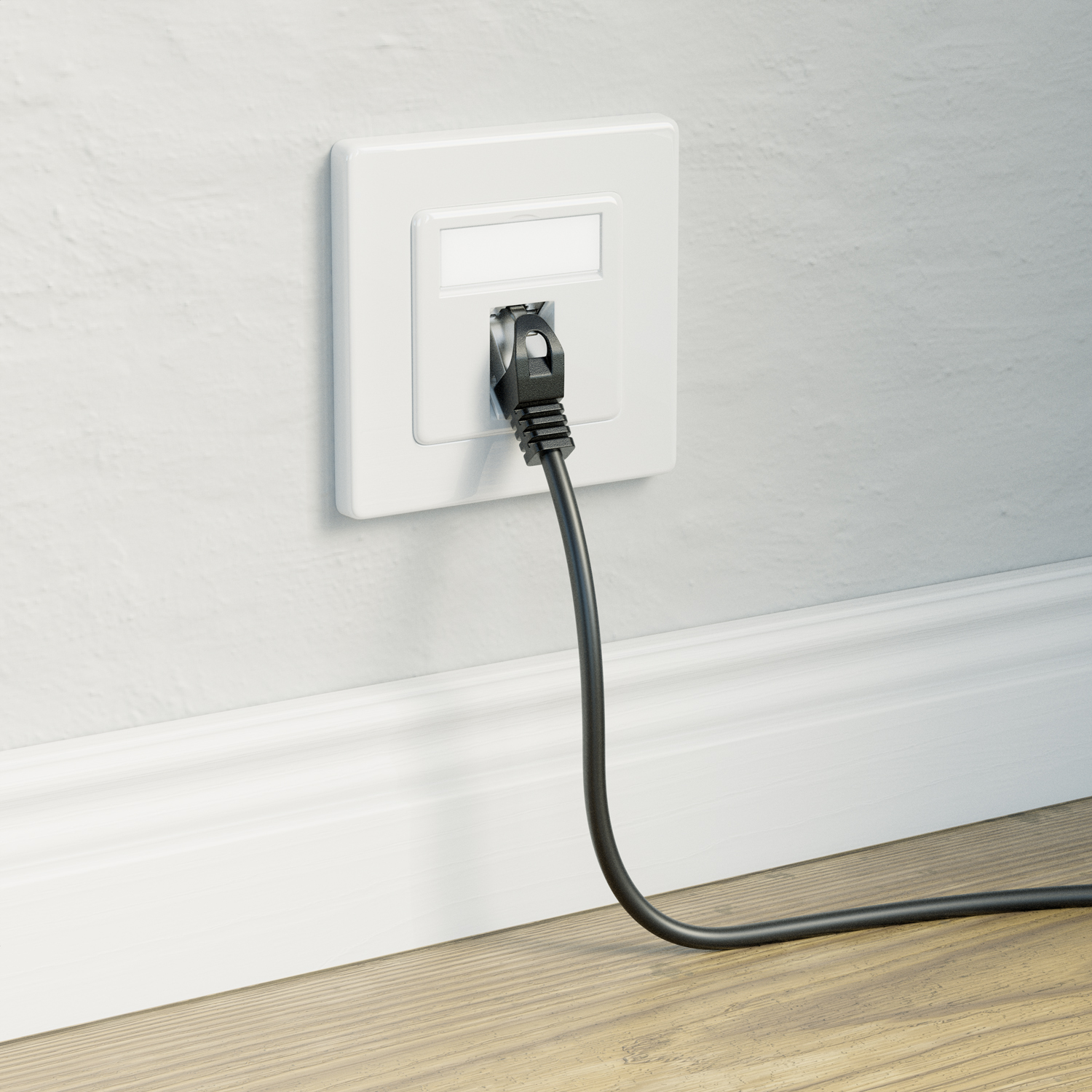 deleyCON CAT8 Keystone Netzwerkdosen Set 2000 MHz 40 GBit/s Unterputz ...